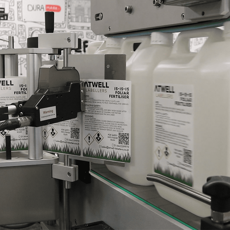 Side Apply Applicator | Label Applicator Machinery | Atwell Labellers